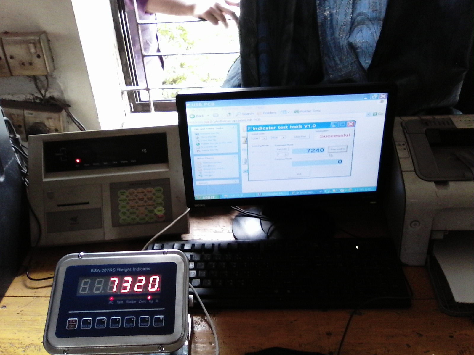 USB Data Transfer Weighing Indicator - Digital truck scale supplier in ...